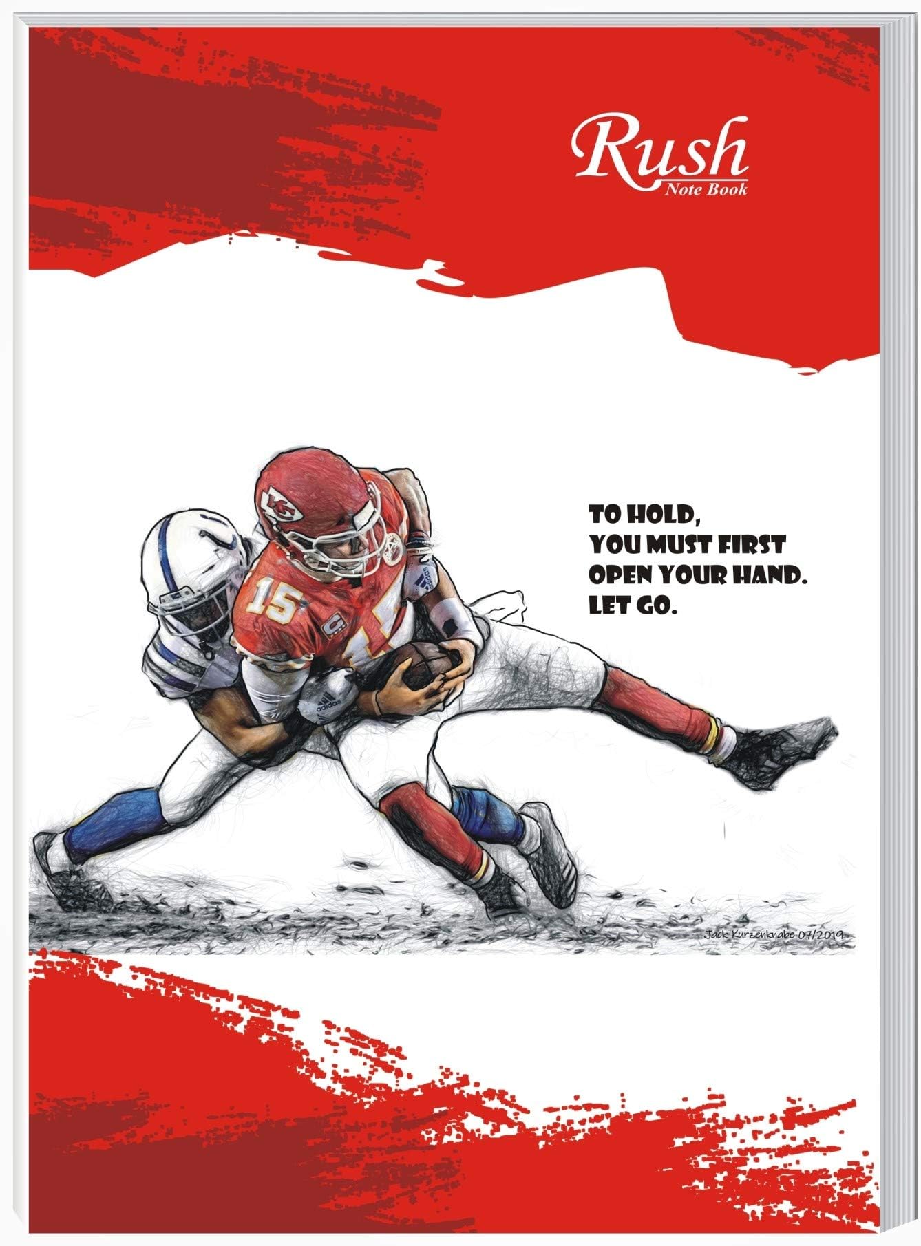 Rush Note Books Rough Notebook A4 Register - Ruled 60 GSM 360 Pages (29 ...