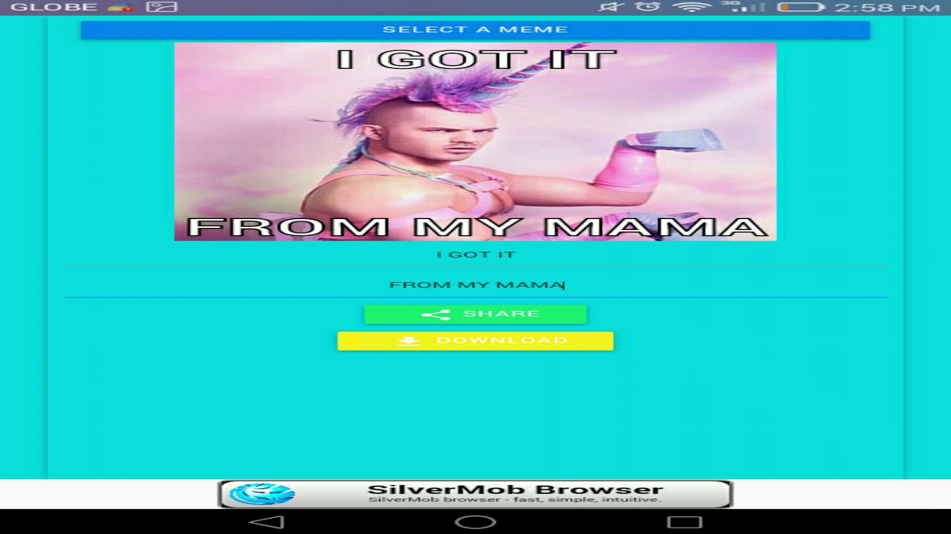 Create your own funny MEME - App on Amazon Appstore