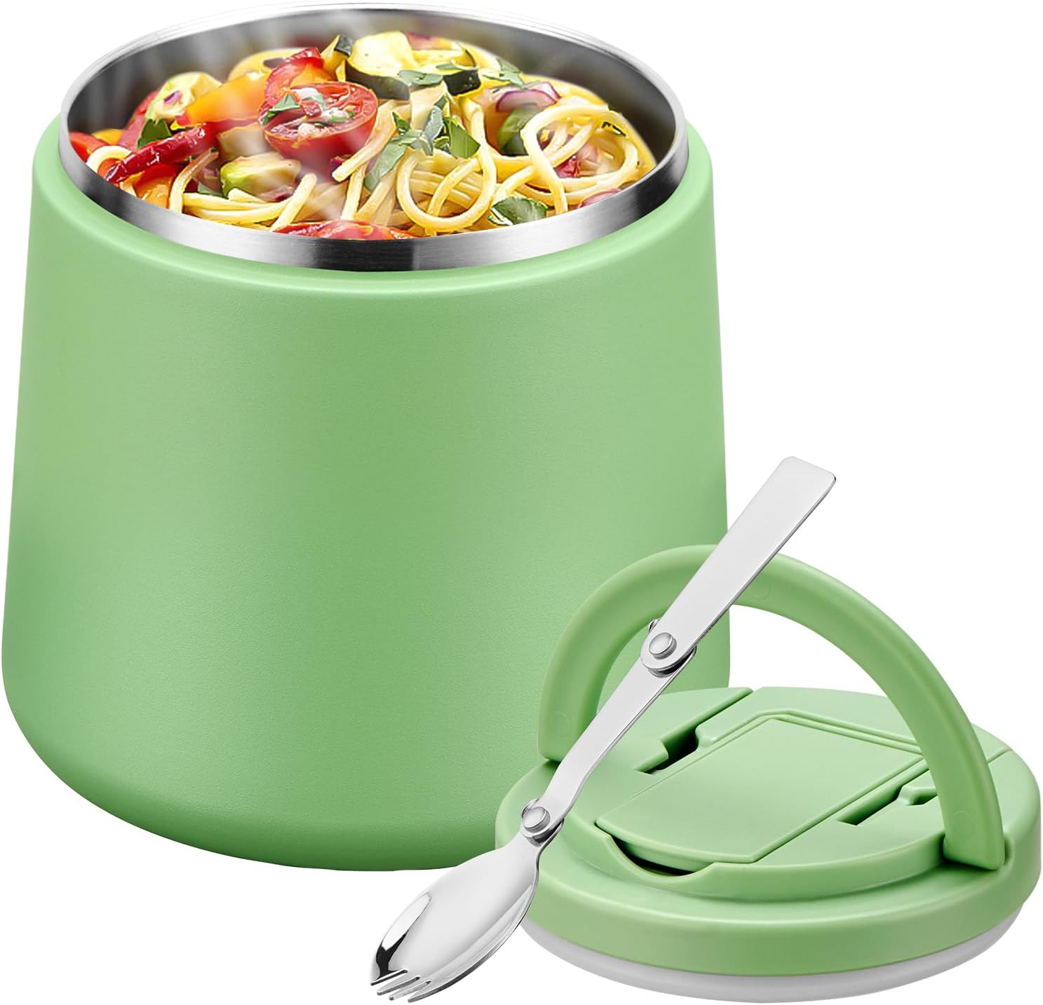 Amazon.com: Soup Thermo for Hot Food 20oz Lunch Containers with Buckle ...