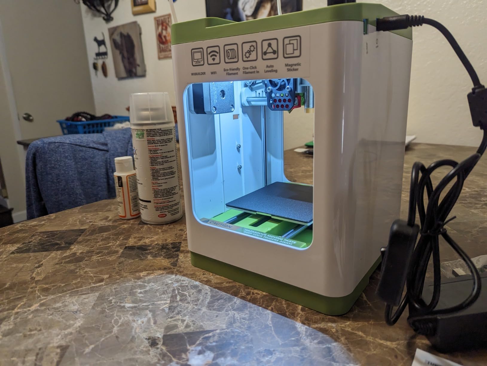 $40/mo - Finance Fully Assembled Mini 3D Printer for Kids and Beginners ...