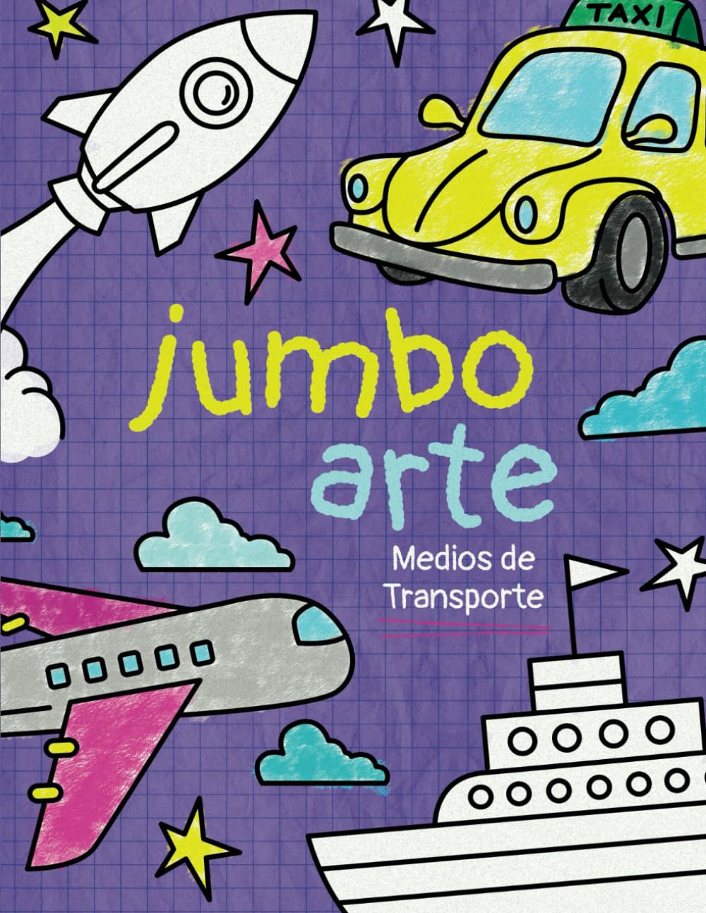 Jumbo Arte - Libro para Colorear - Edición Medios de Transporte: Libro ...