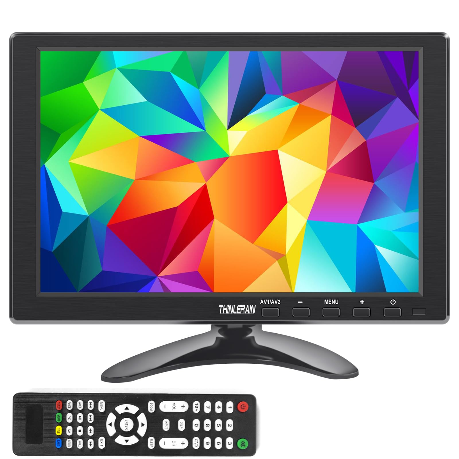 Amazon.com: Thinlerain 10.1 Inch Small Computer Monitor, 1920x1200 Mini ...