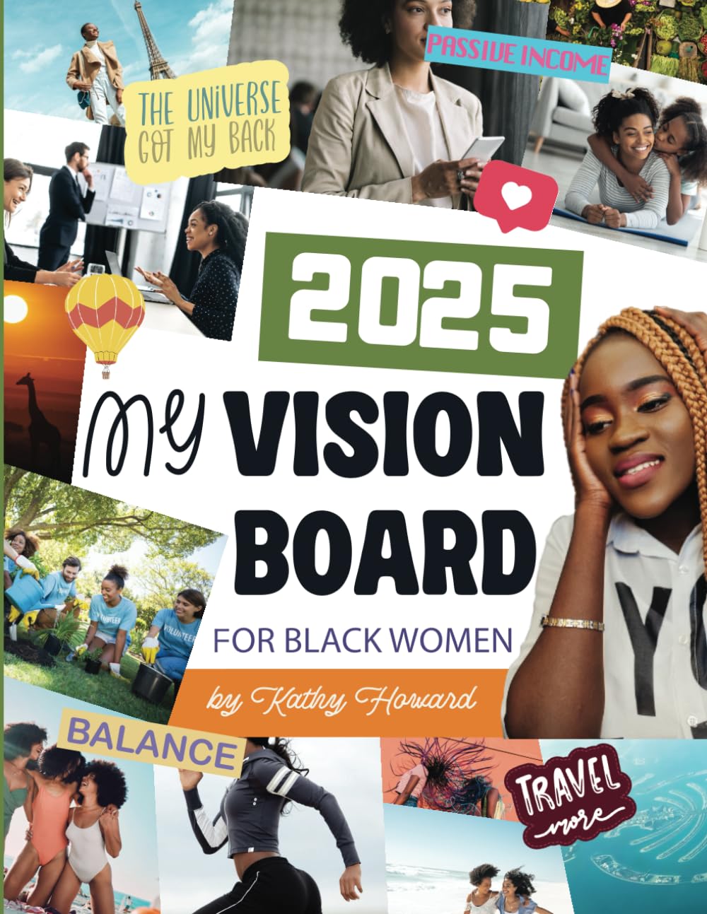 Buy My Vision Board Clip Art Book For Black Women: With Pictures, Words ...