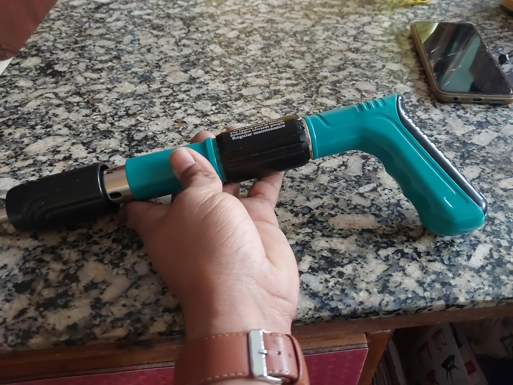 Buy Manual Steel Nail Gun Tool | Mini Nail Fixation Tool | Portable ...