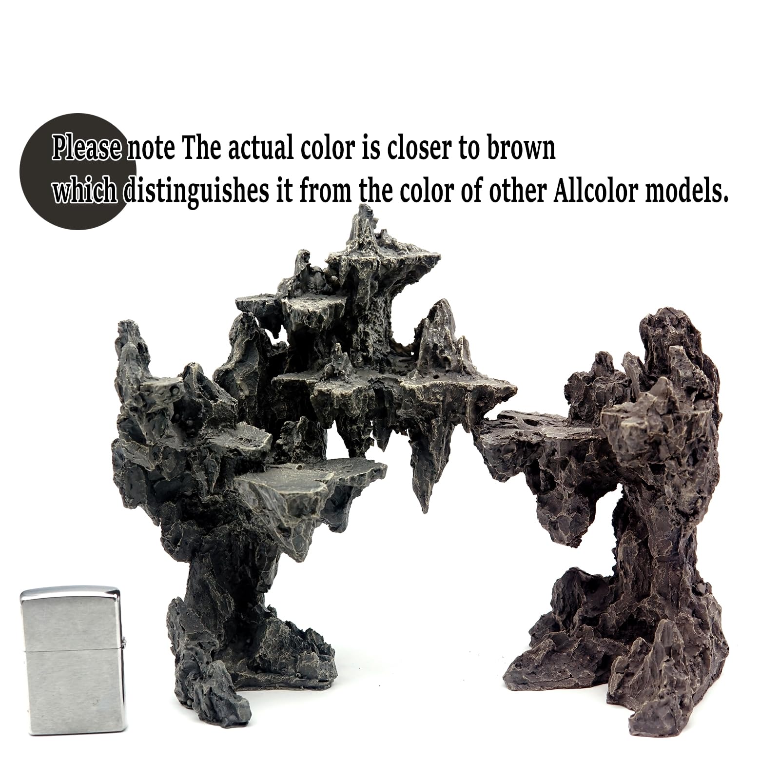 Snapklik.com : Allcolor Fish Tank Decor Rocks.Aquarium Decoration Model ...