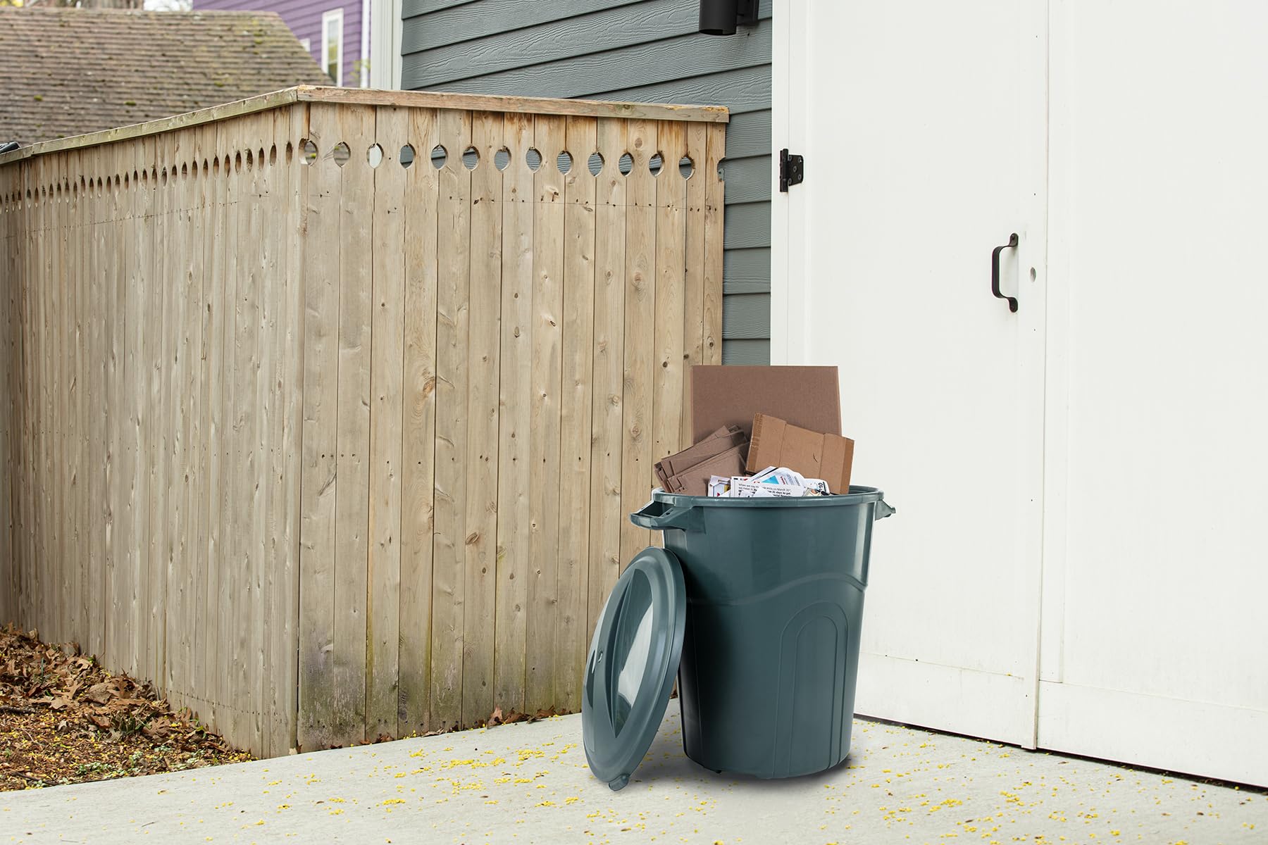 Snapklik.com : United Solution ECOSolution 20 Gallon Round Waste ...