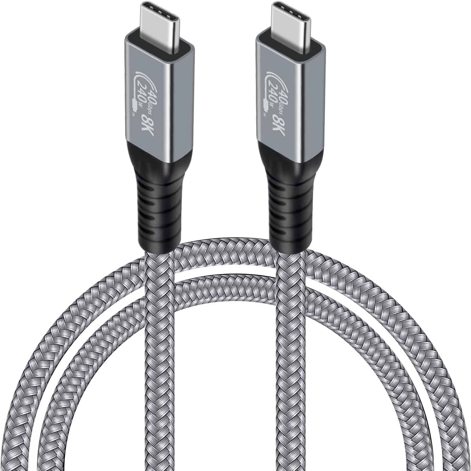 Cable Matters 40Gbps USB 4 Cable 2m – USB C Cable Supports 8K@60Hz, 4K ...