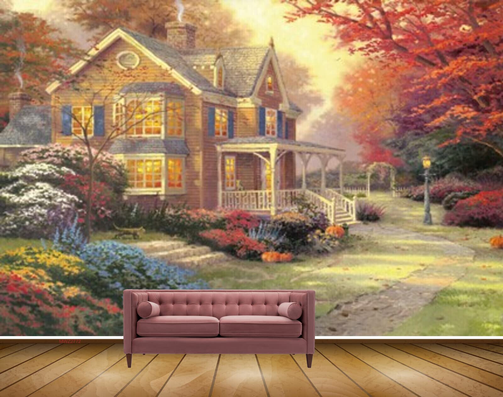Victorian Garden Desktop Wallpaper High Poly | Bundle 53 British