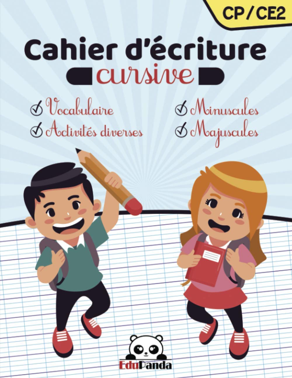 Buy Cahier d’écriture cursive CP/CE2: Livre d’activités diverses pour ...