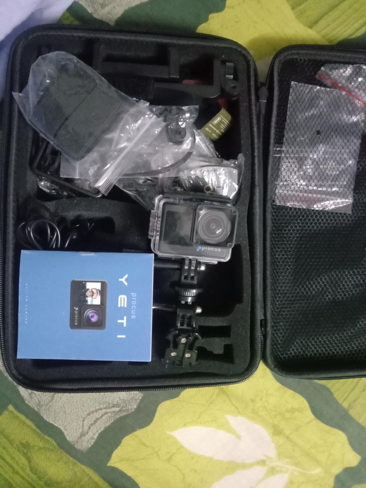 PROCUS YETI 5K 30fps, 48MP Dual Touch Screen Action Camera |First in Class IMX 576 Sensor, 2.5MM ...