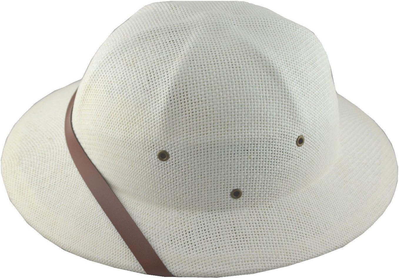 MM Summer 100% Straw Pith Helmet Postman Hat White at Amazon Men’s ...