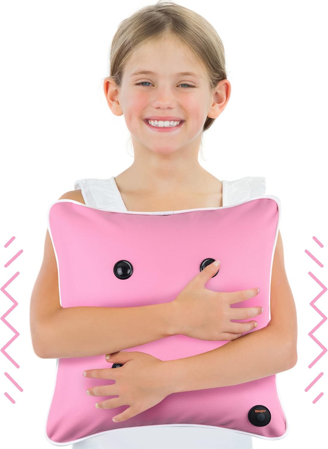 Amazon.com: Playlearn Vibrating Pillow Massage Pillow – Calming Stress ...