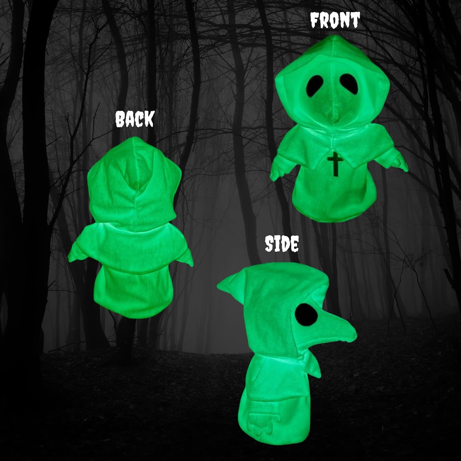 Plague Doctor Plush Toy - 10” Glow in The Dark Nepal | Ubuy