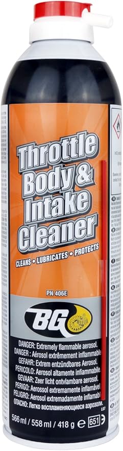 BG Throttle Body & Intake Cleaner : Amazon.co.uk: Automotive