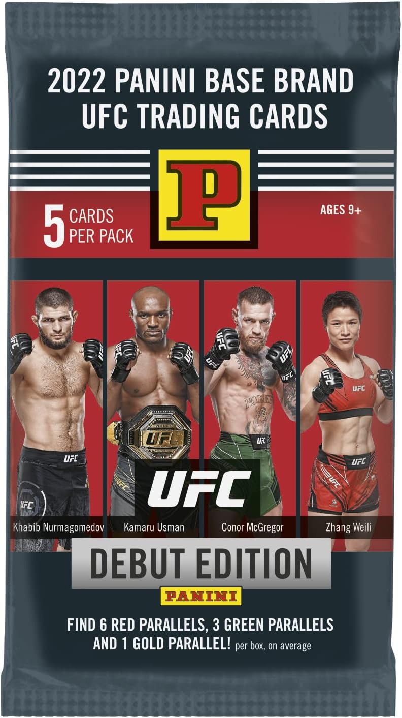 Panini UFC 2022 Debut Edition Trading Card Collection x24 Packs - BigaMart