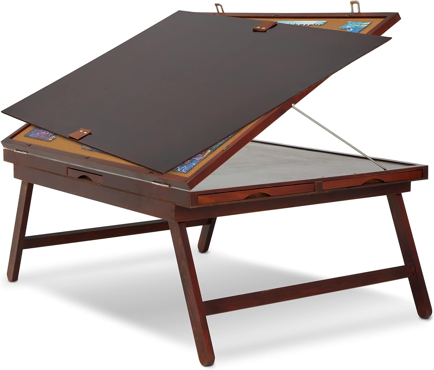 Amazon.com: Jumbl Premium 1500-Piece Tilting Puzzle Board Rack w/Felt ...