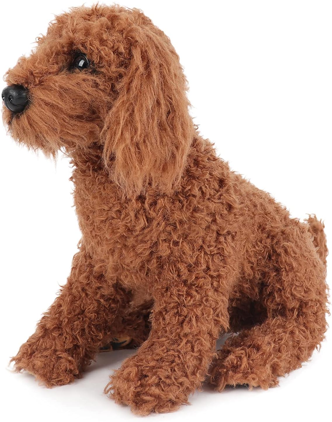 MY DOG – Choco de caniche de juguete – Animal de peluche prémium para ...