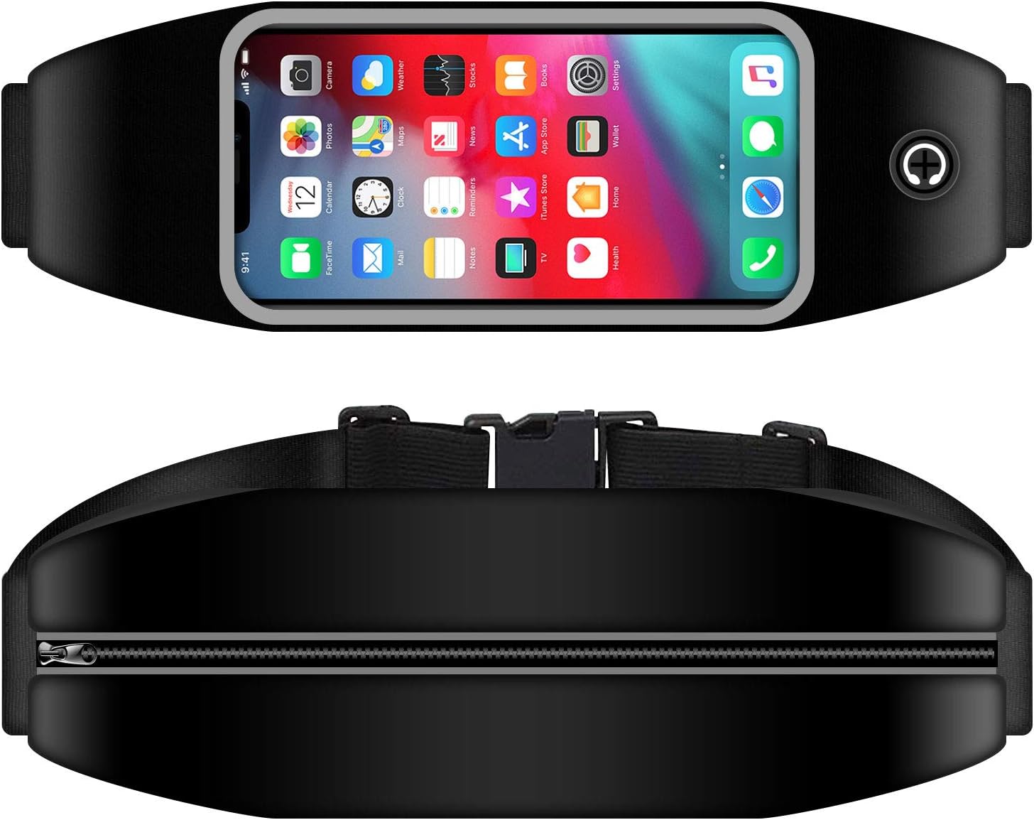 Amazon.com: Running Waist Belt Bag, Cell Phone Holder, Fanny Pack ...