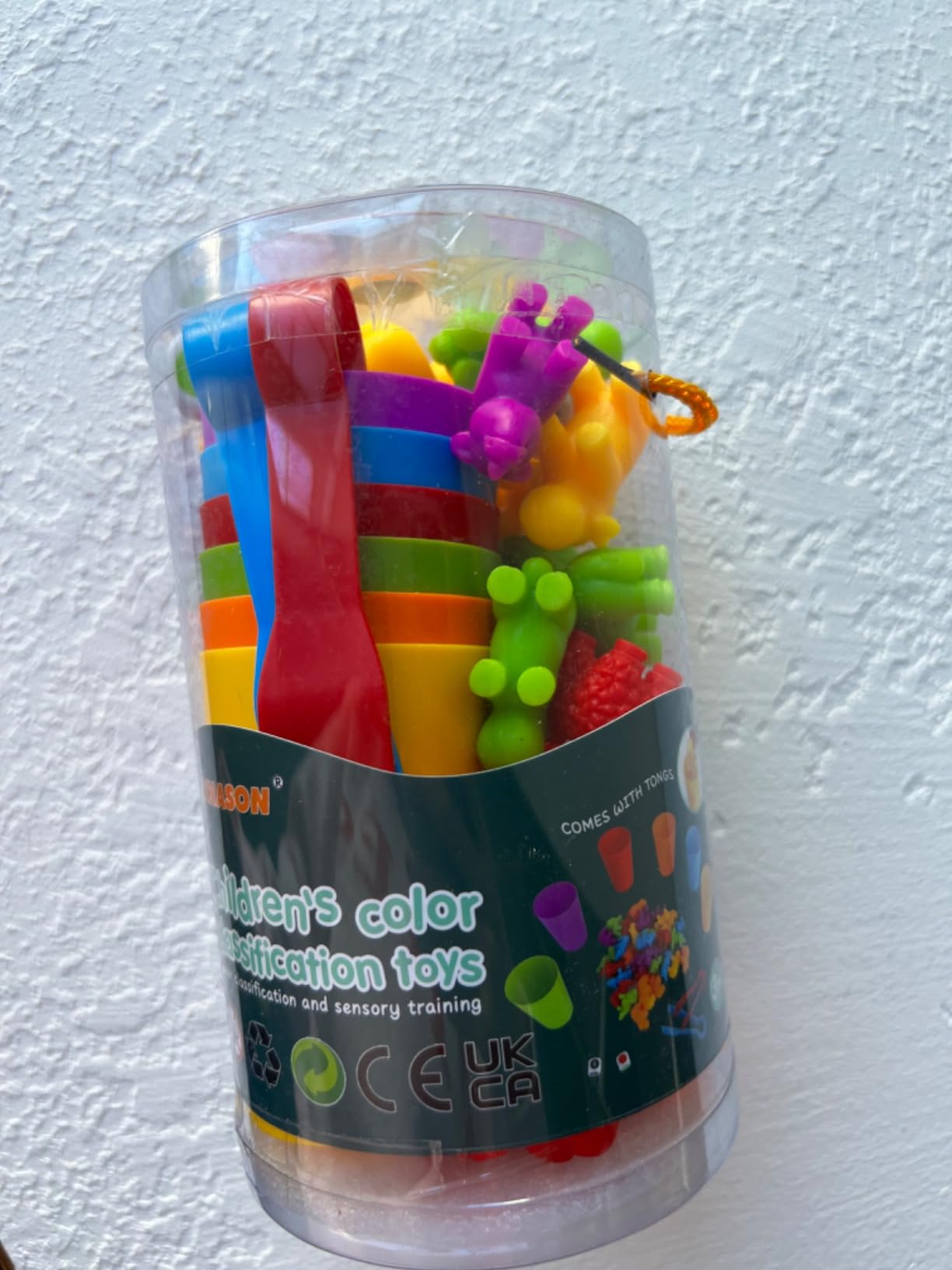 KNASON Upgraded Counting & Sorting Animal Toys, Color Sorting Matching ...