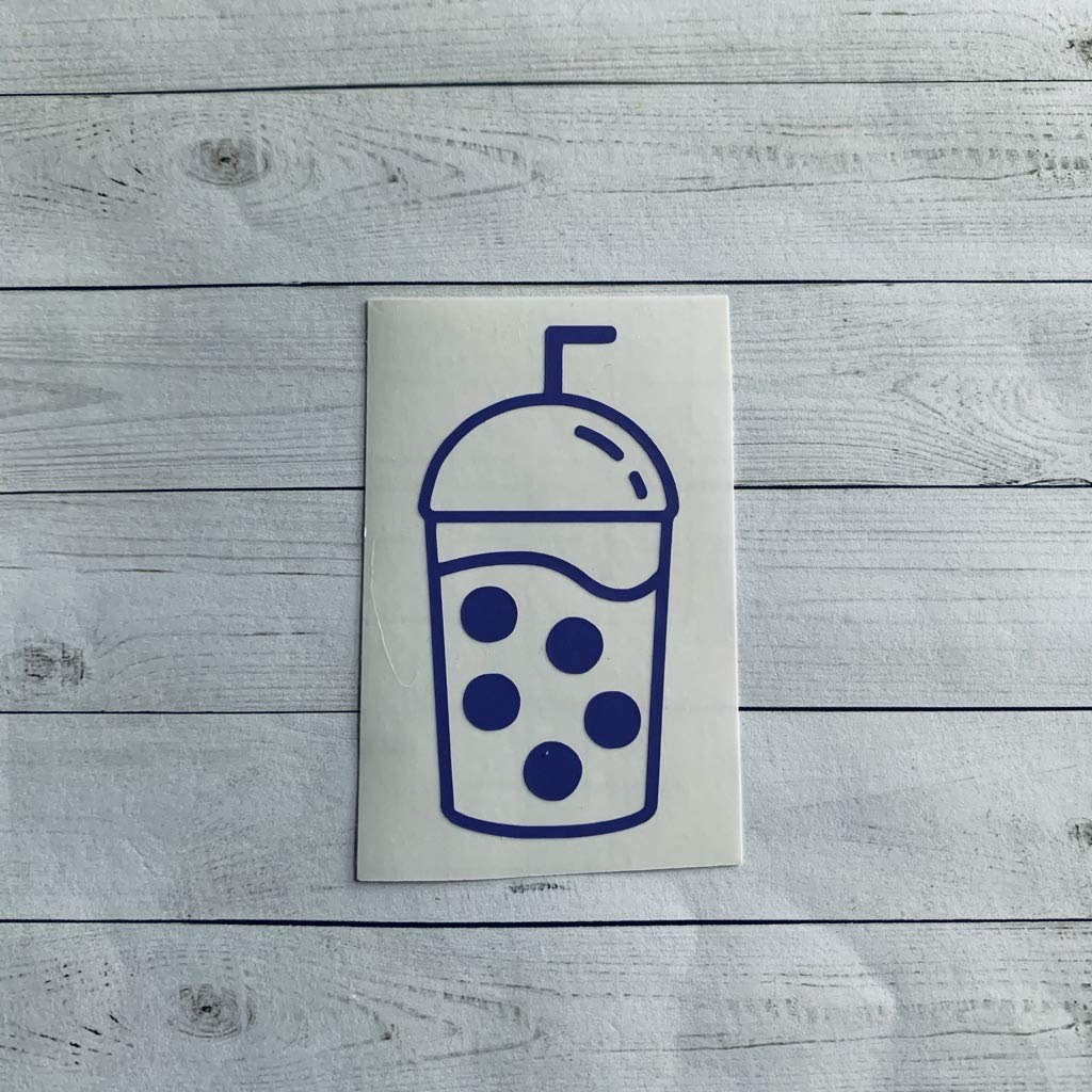 Amazon.com: Bubble Tea Decal | Bubble Tea Sticker | Boba Decal | Boba ...