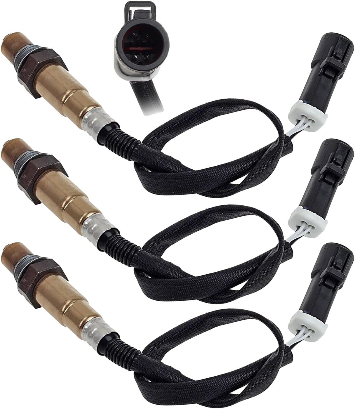 Amazon.com: Dropwater 2 Pcs Upper O2 Sensors and 1 Pcs Lower O2 Sensor ...