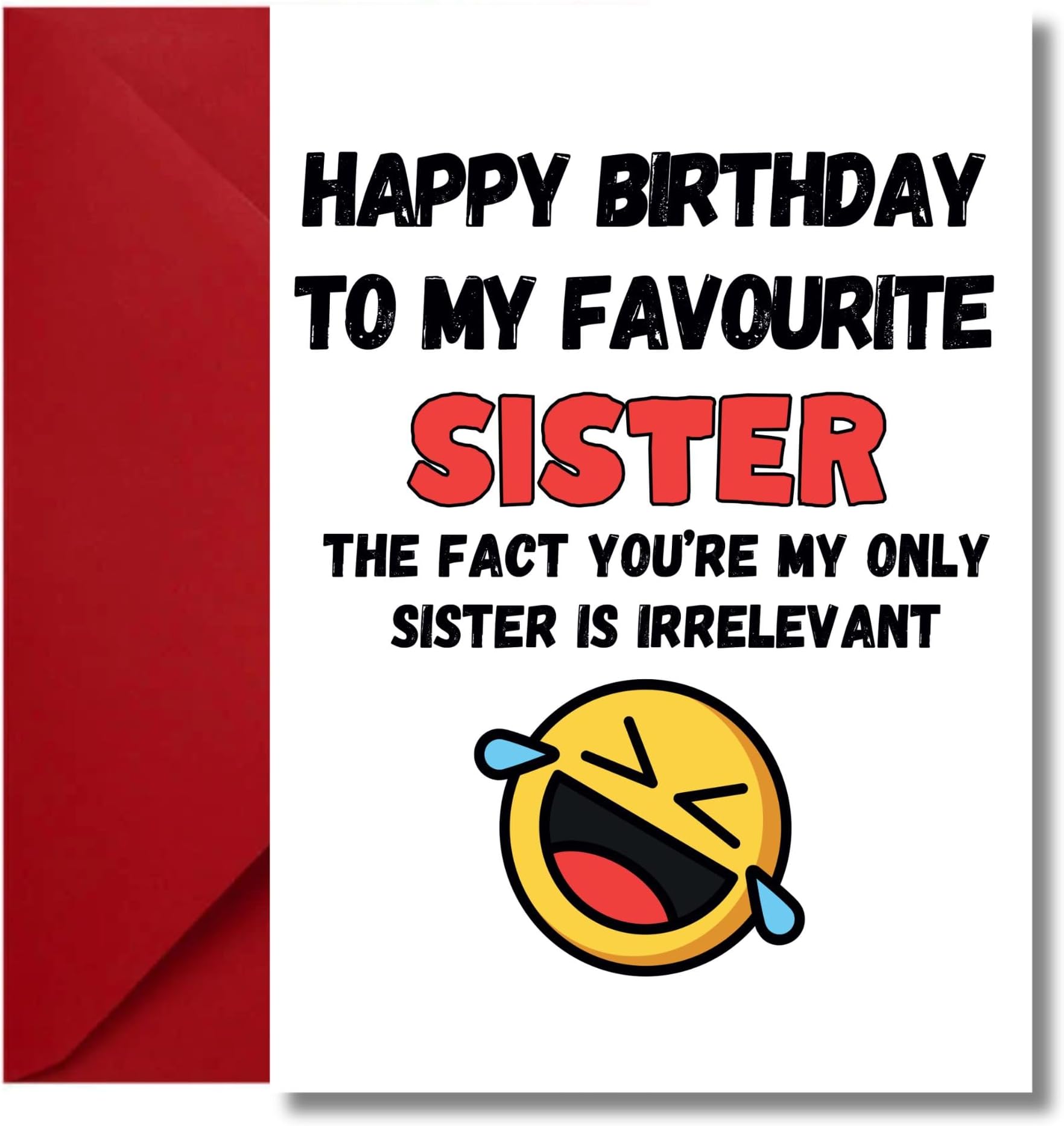 Central 23 - Funny Birthday Card - 'From The Superior Sibling' - For ...