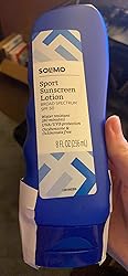 Amazon.com: Amazon Brand - Solimo Sport Sunscreen Lotion, SPF 50 ...