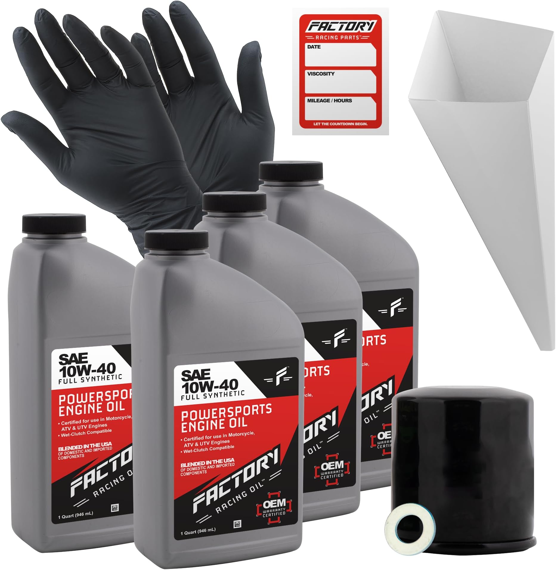 Amazon.com: CRAFTSMAN Oil Change Kit compatible with Kawasaki VN900 ...