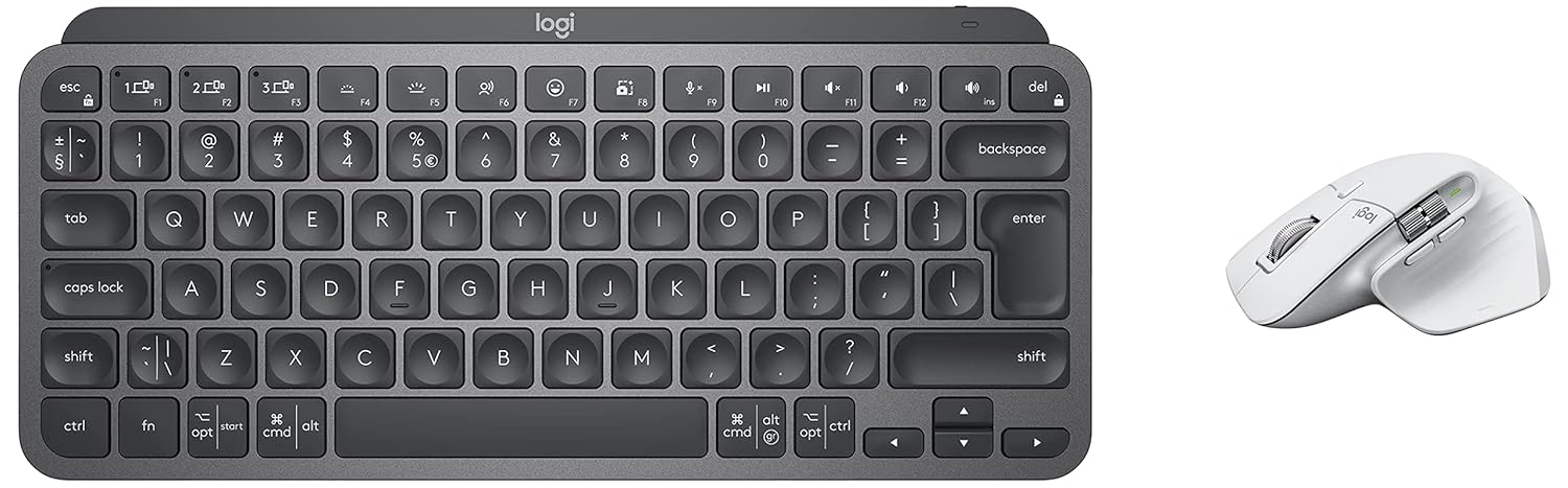 Amazon.in: Buy Logitech MX Keys Mini Minimalist Wireless Illuminated ...