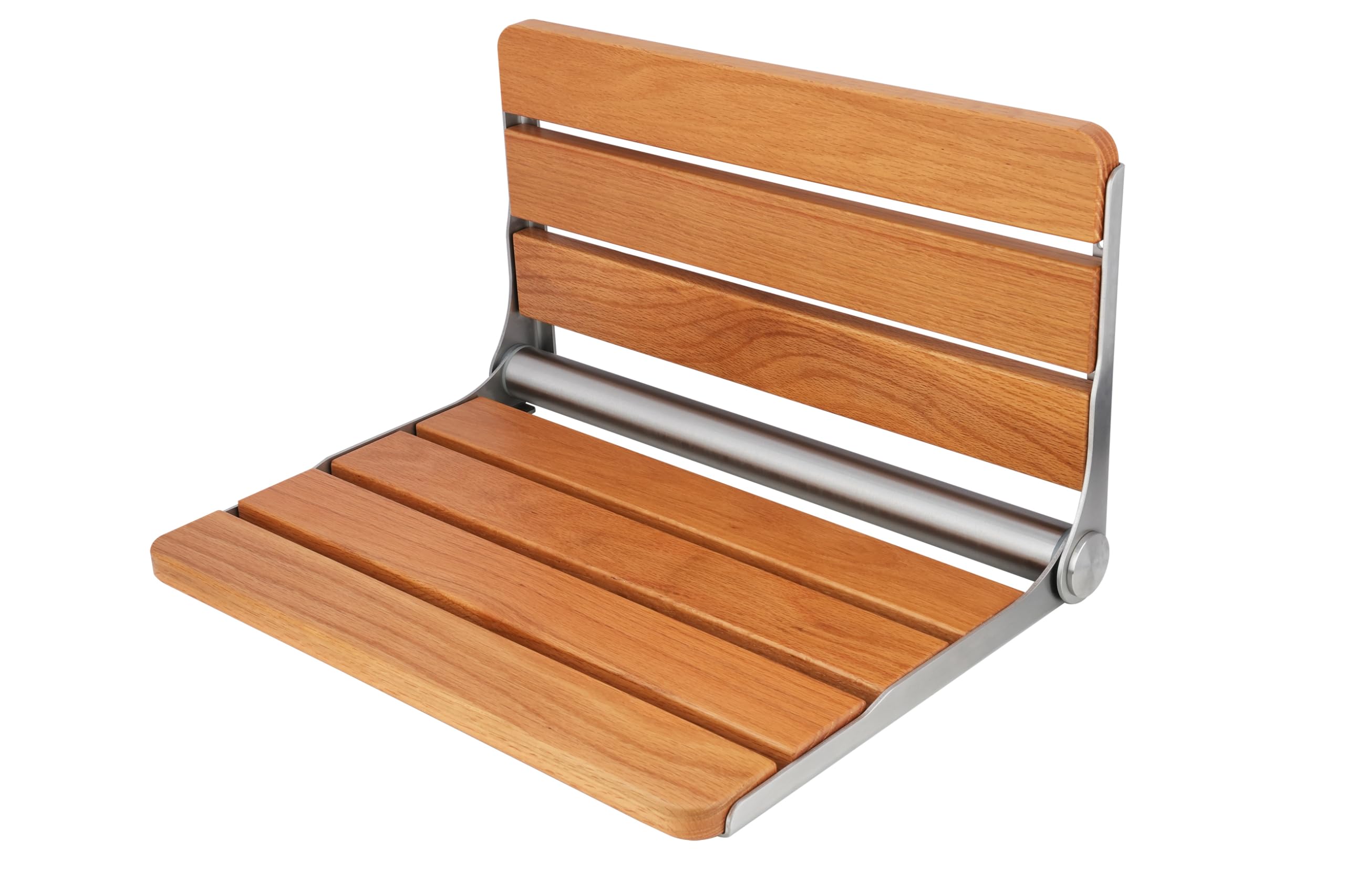 Snapklik.com : Foldable Shower Seat Wall Mounted, 18 Inchs Folding ...
