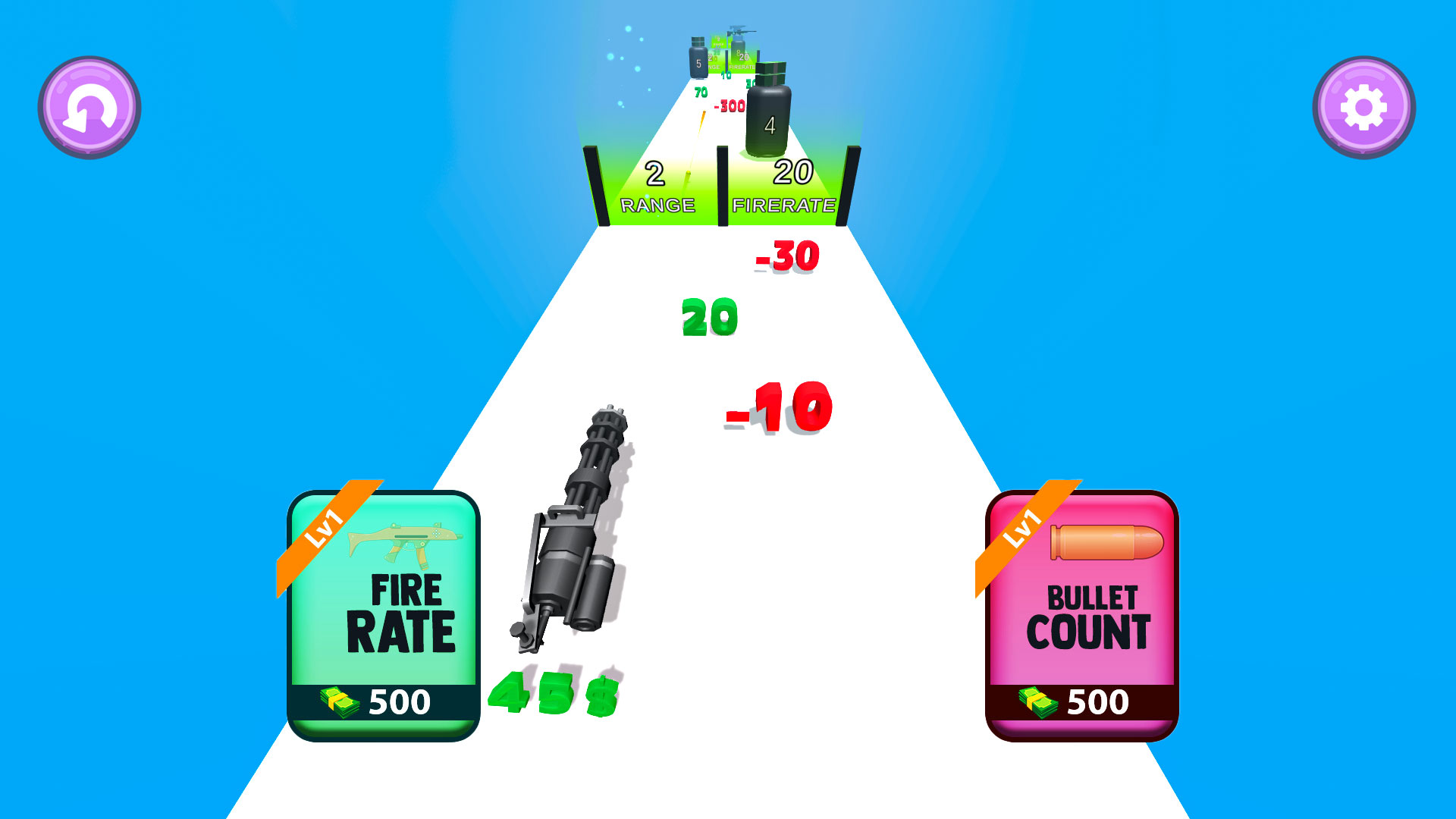 Digit Gun Shooter Rush! Merge Numbers Shoot Number Master 3D - Money ...