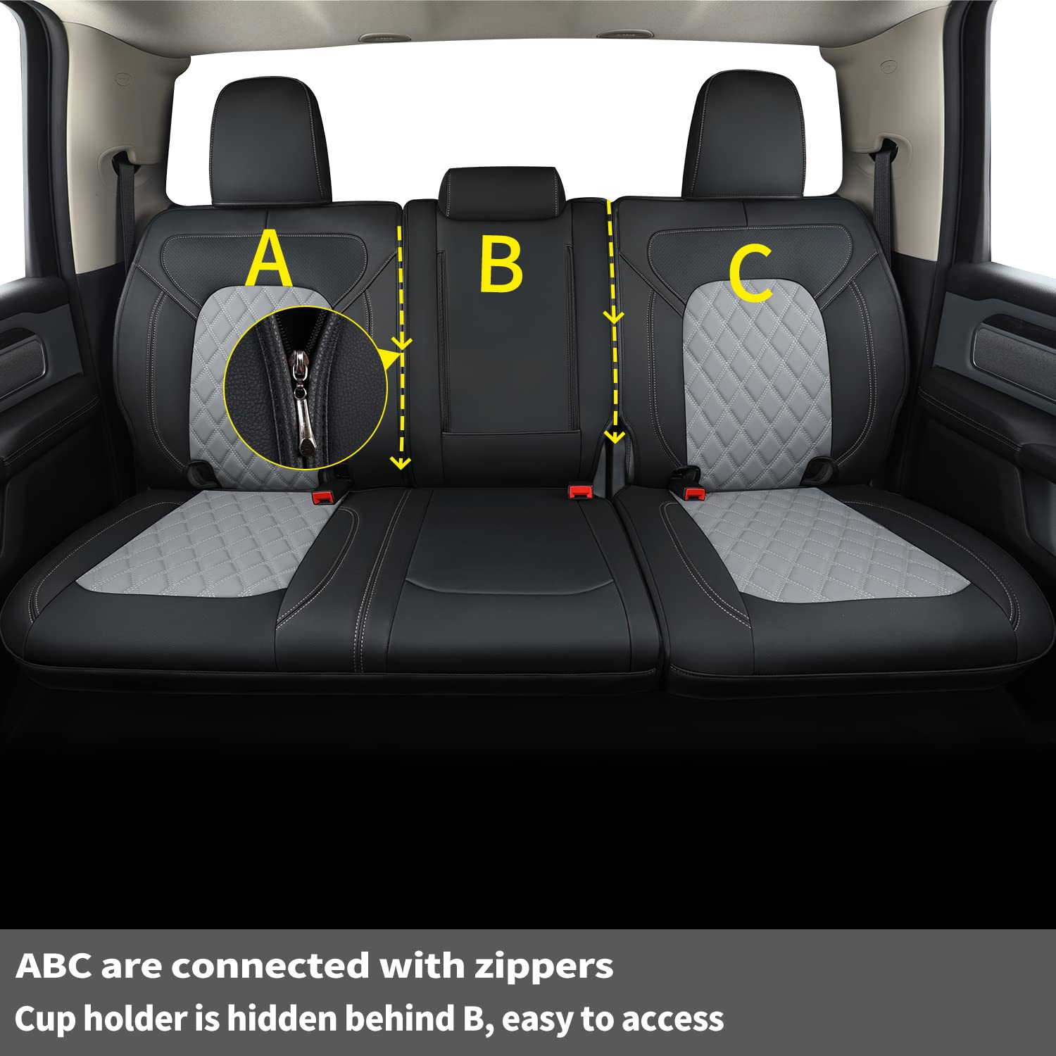 Snapklik.com : FEELiT For 2019-2025 2026 Ram 1500 CrewCab Waterproof ...