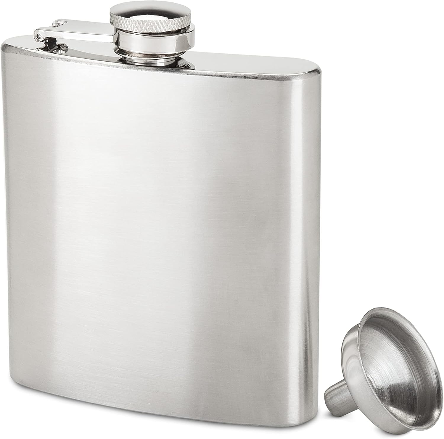 Amazon.com | True Stainless Steel Metal Flask for Men and Women ...