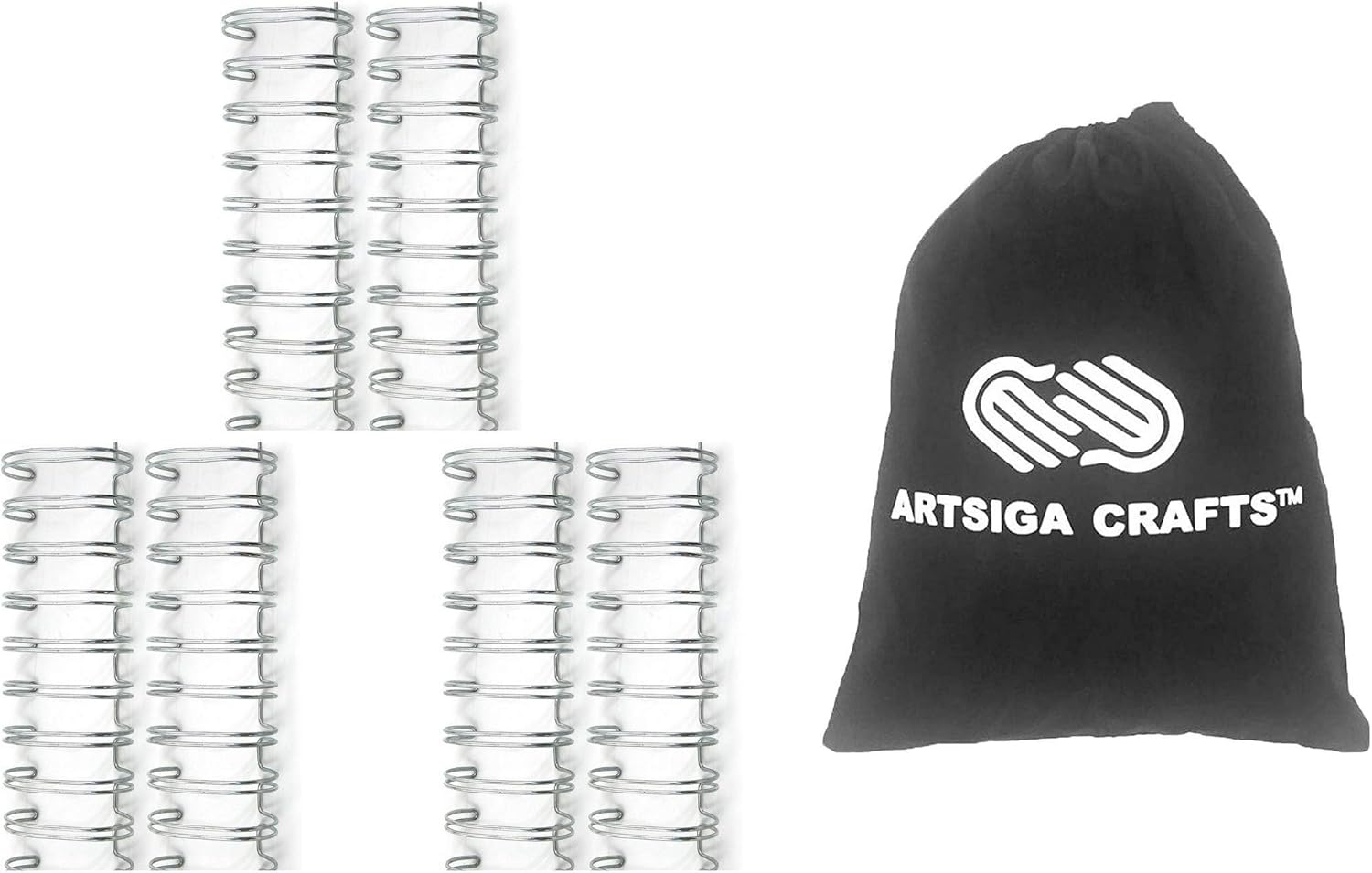 Amazon.co.jp: We R メモリーキーパー シンチワイヤー 1インチ 2個パック シルバー 3個パック CW1-71009 ...