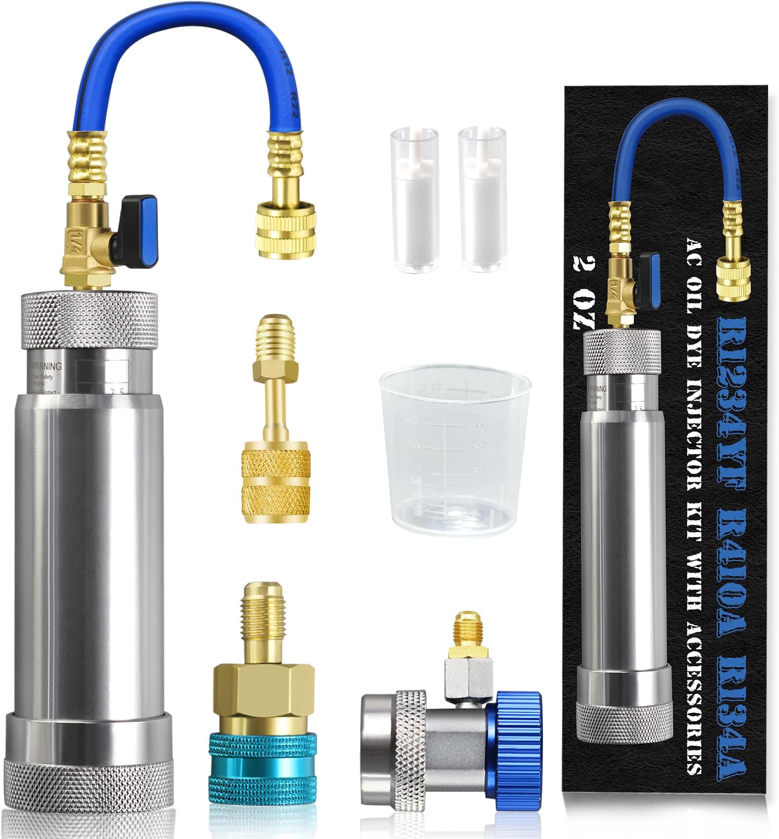 Amazon.com: CPS UVIEW UVU481500YF Spotgun HFO Oil Injection Kit ...