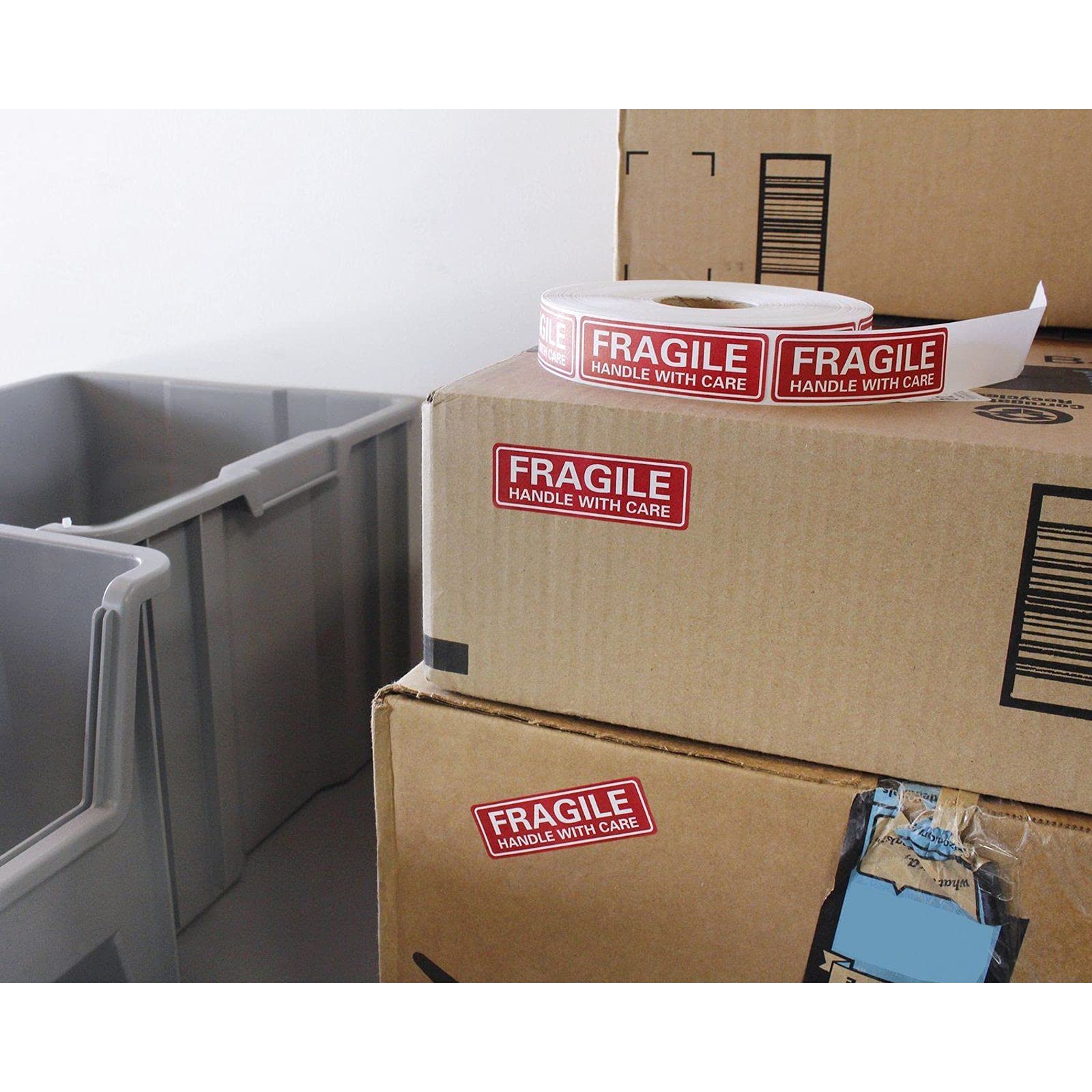1000 Count Fragile Stickers - Fragile Handle with Care Labels - for ...