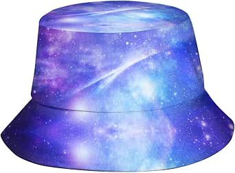 Galaxy Bucket Hat Unisex Packable Fisherman Cap Lightweight Outdoor ...