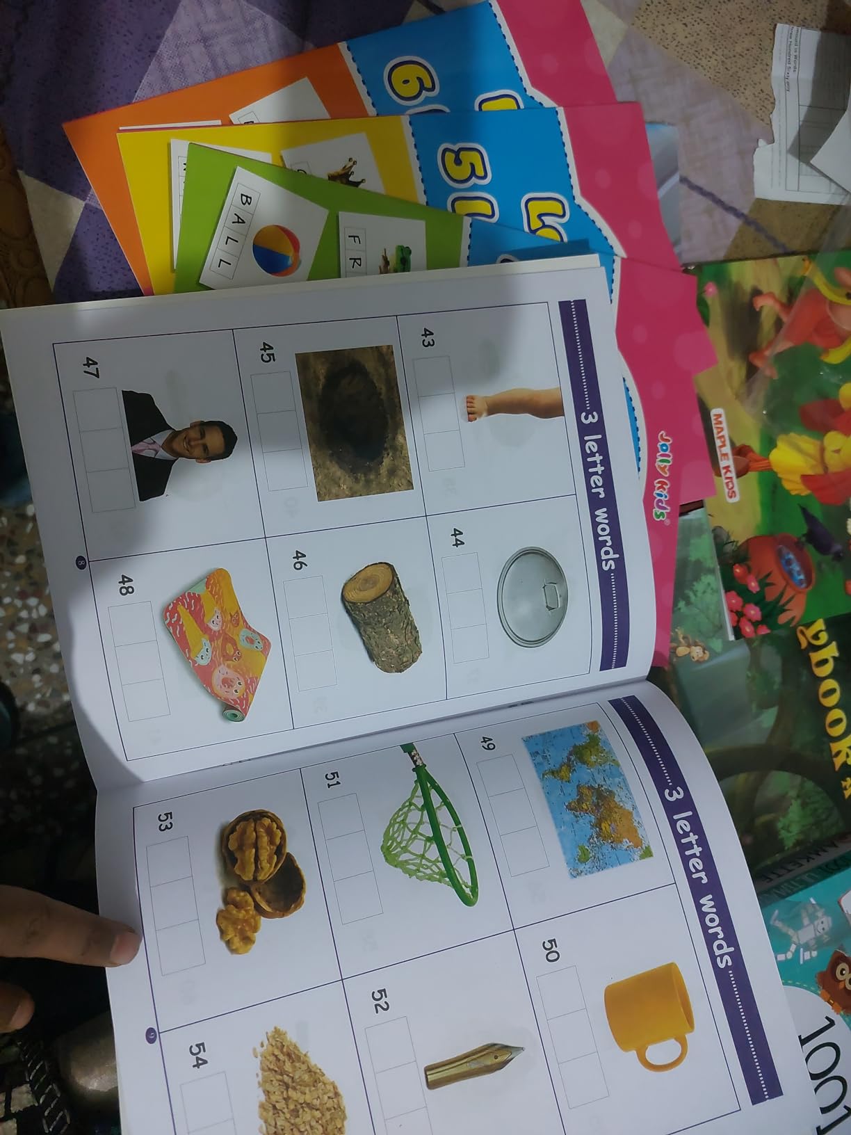 Jolly Kids Let’s Spell 3, 4, 5 and 6 Letter Words Practice Books for ...