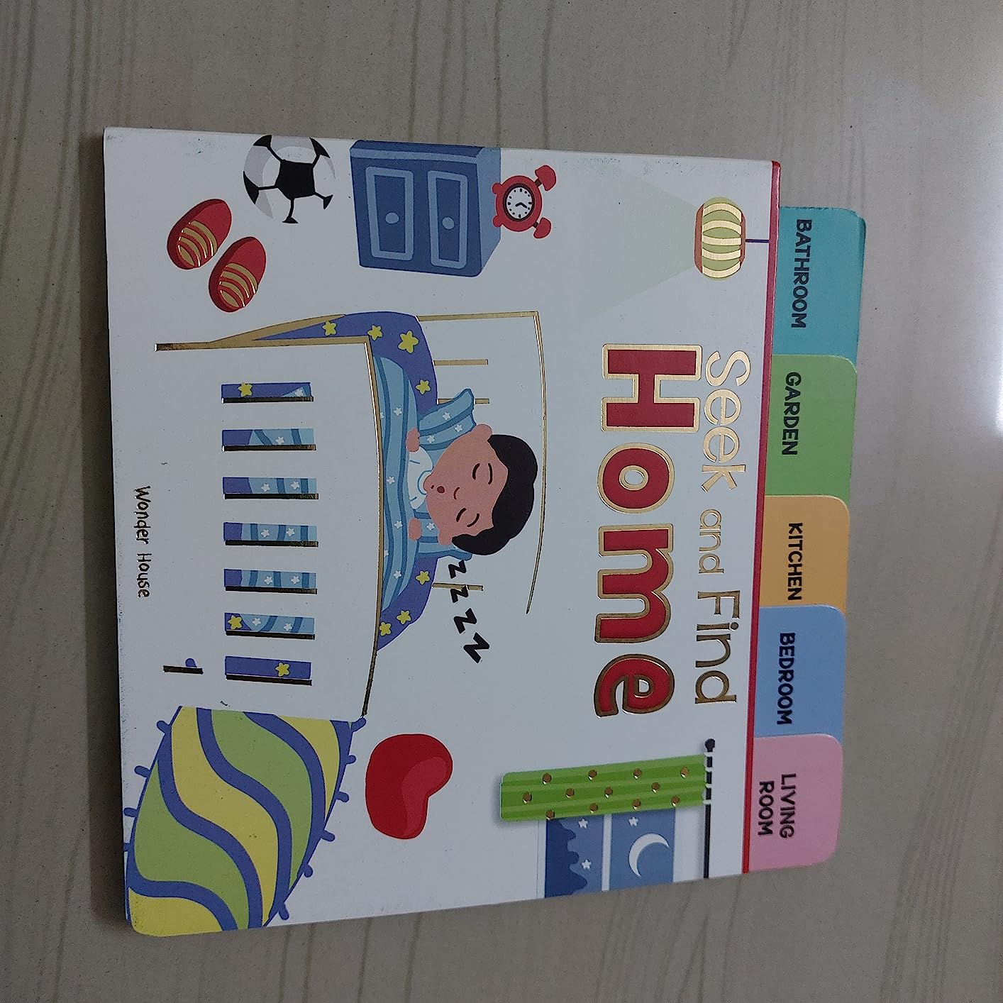 Seek And Find - Home : Early Learning Board Books With Tabs : Wonder ...