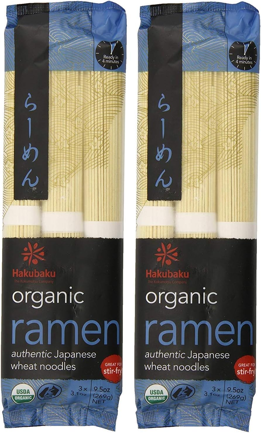 Amazon.com: SUNGIVEN Organic Ramen Noodles, Healthy Low Sodium Noodles ...