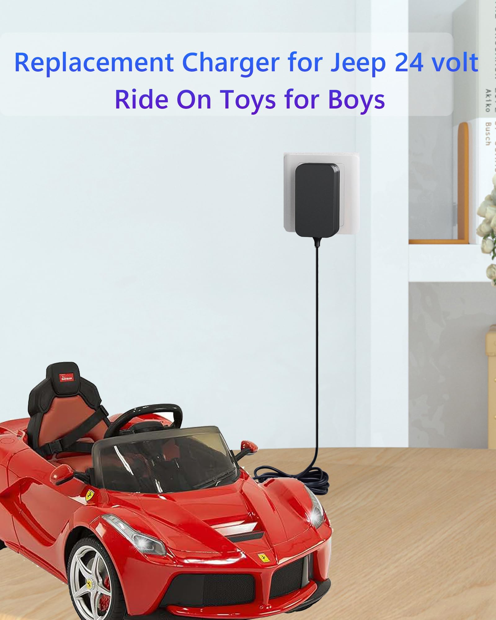 Snapklik.com : 24Volt Charger For Kids Ride On Car Battery Charger For ...