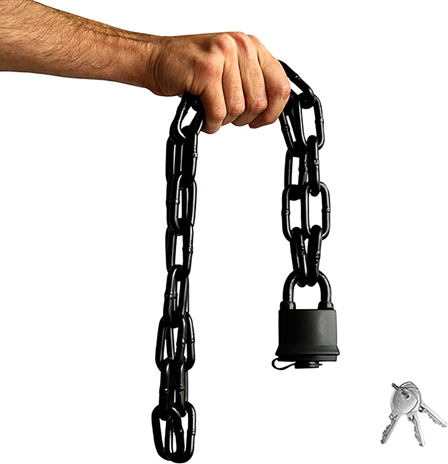 Urban August Security Chain Hardened 8mm Thick with a Weather-Resistant ...