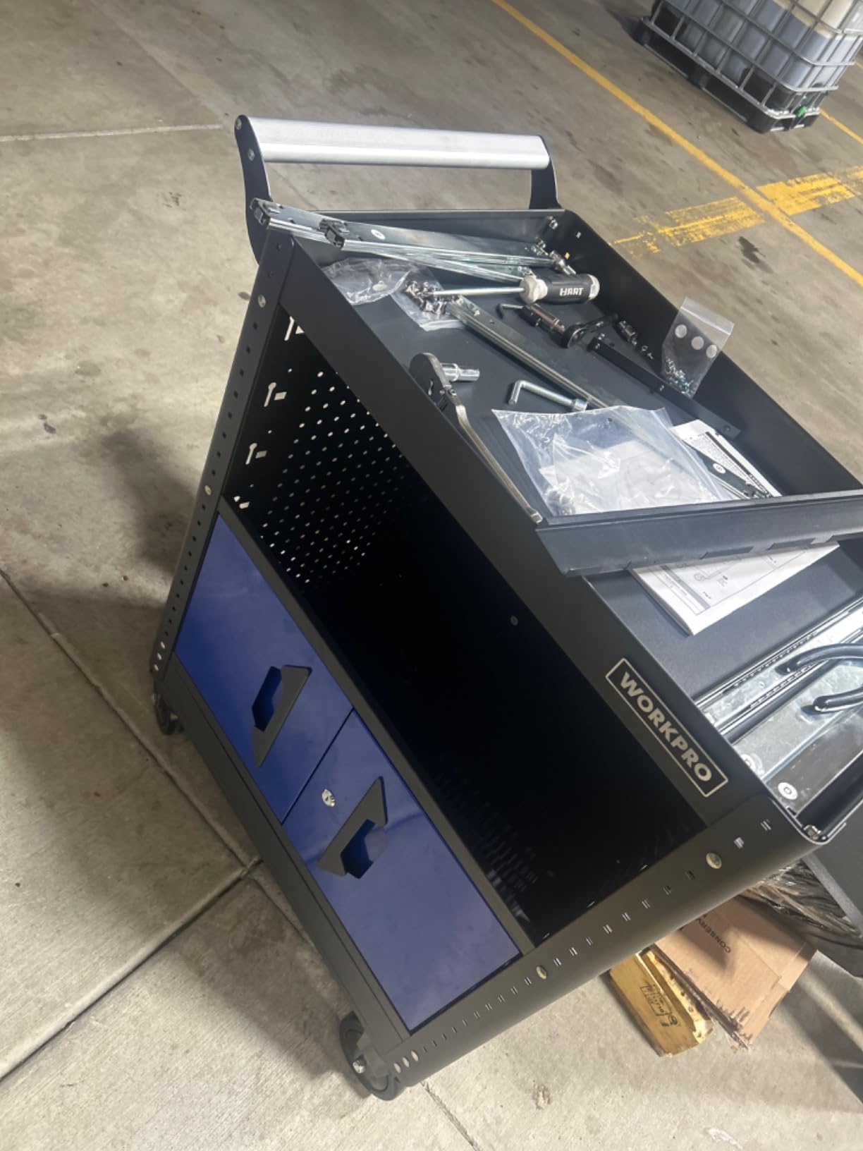 $26/mo - Finance WORKPRO 46-Inch 9-Drawers Rolling Tool Chest, Mobile ...