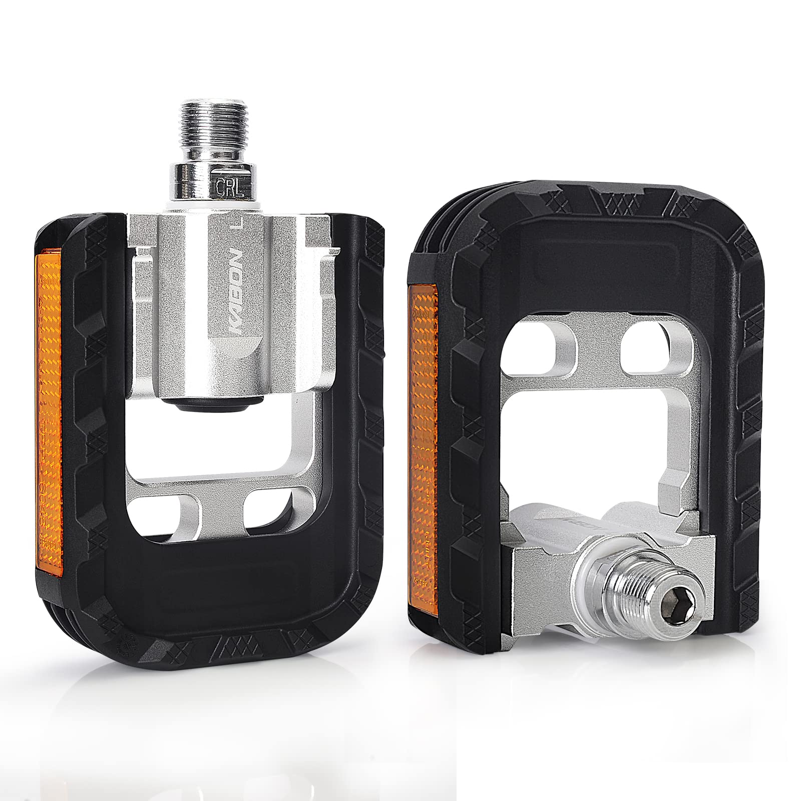 KABON Folding Bike Pedals, Bicycle Foldable Pedals with Aluminum ...