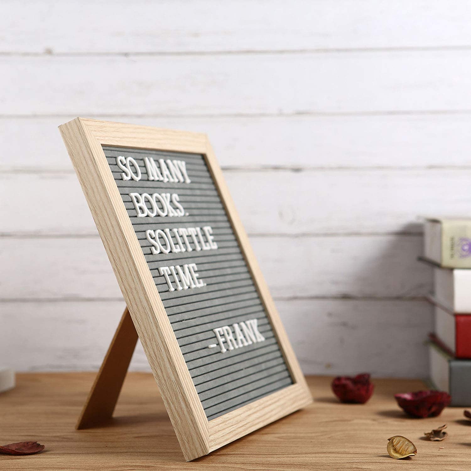 Buy Letter Board by Crystal Lemon, Felt Letter Board, 10x10 Inches ...