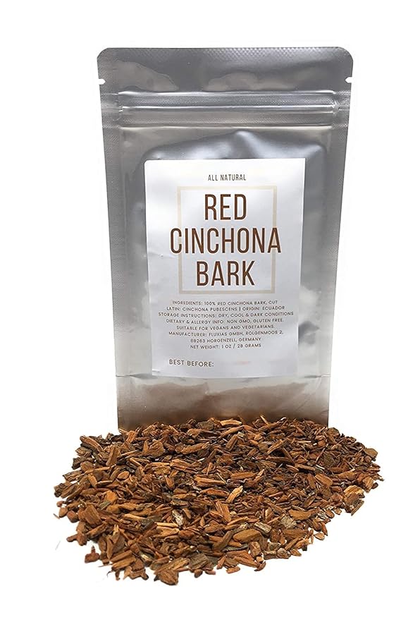 Amazon.com : Red Cinchona Bark - Cut, Dried & Natural Cinchona ...