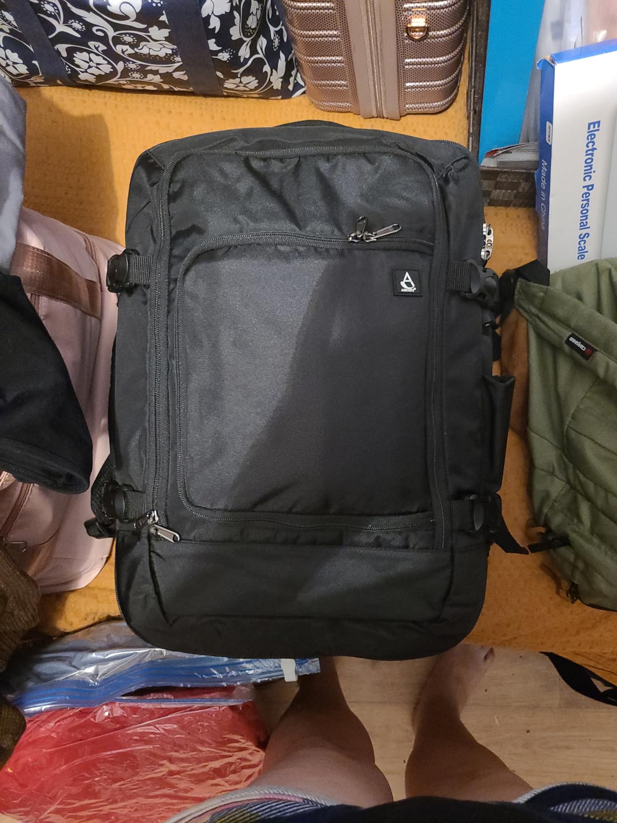 Aerolite 48x34x23 Qantas/Virgin Australia Maximum Size Backpack Eco ...