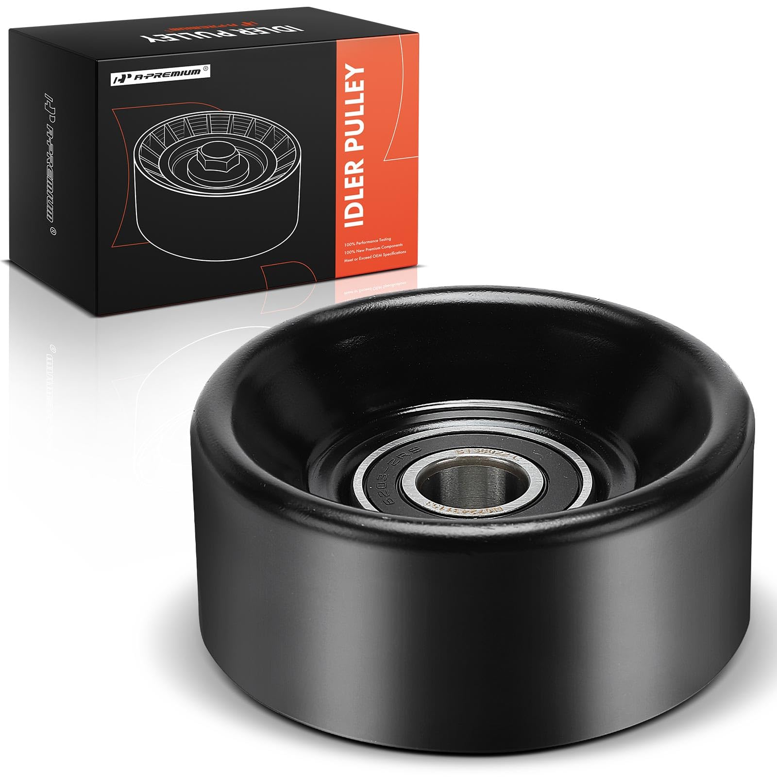 Amazon.com: A-Premium Belt Idler Pulley Compatible with Ford F-150 1997 ...