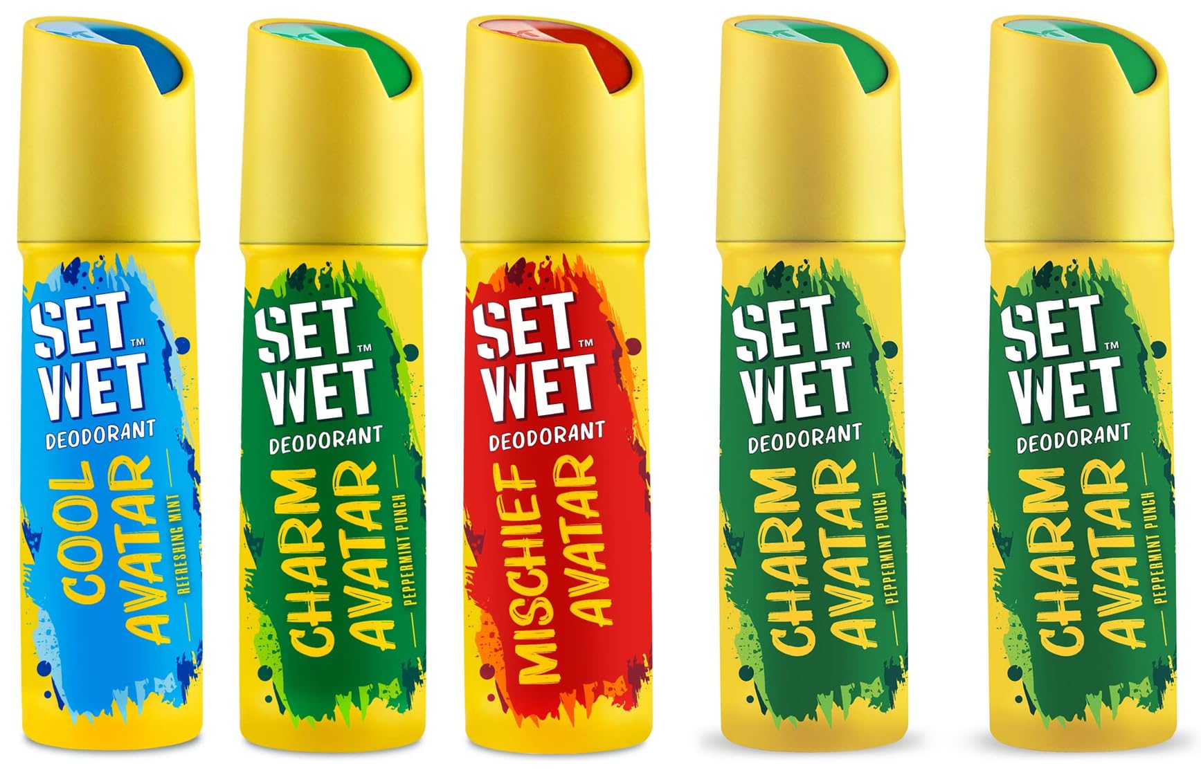 Buy Set Wet Deodorant Spray Perfume For Men, 150ml (Cool, Charm ...