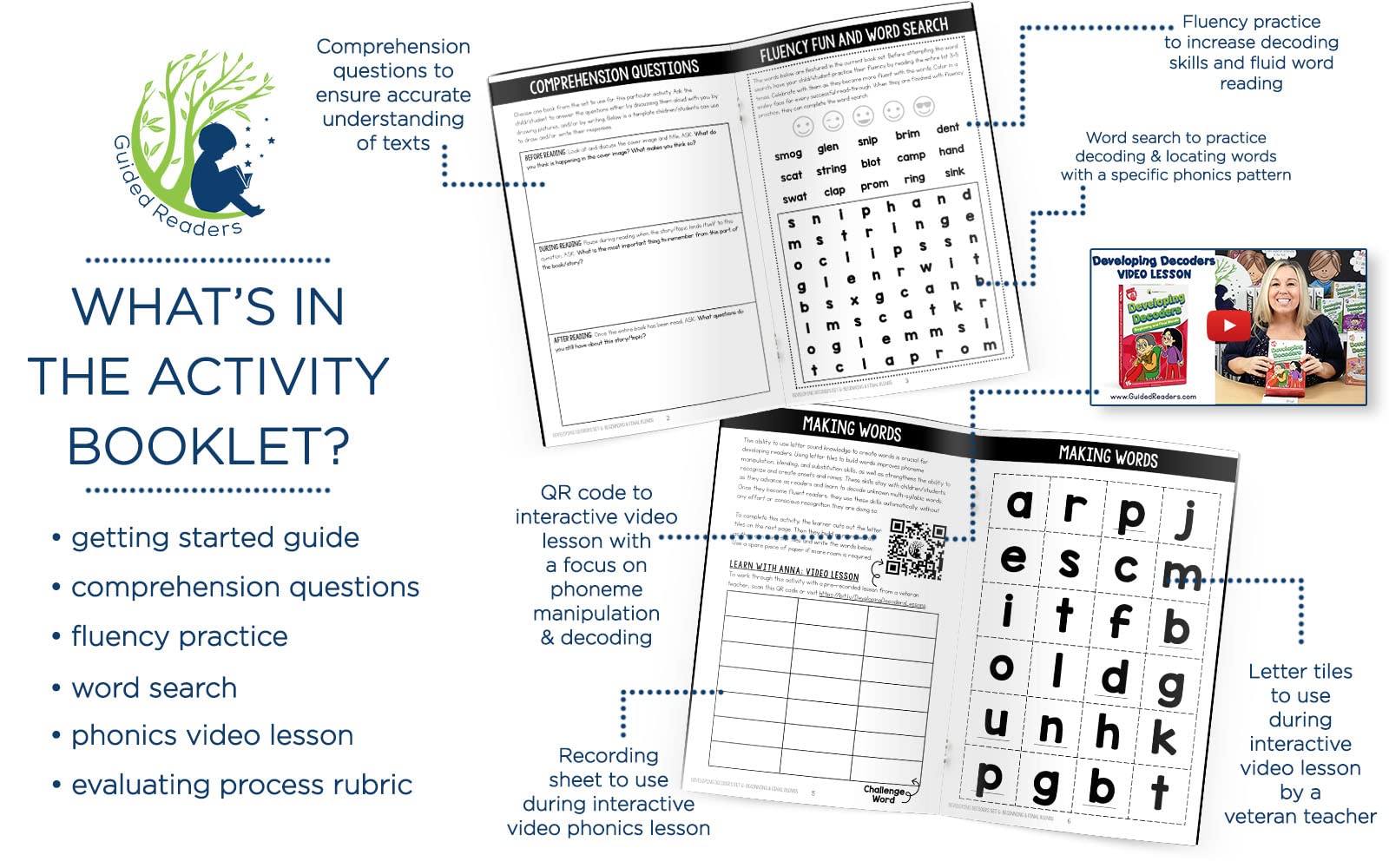 Snapklik.com : Decodable Readers: 15 Beginning And Final Blends Phonics ...